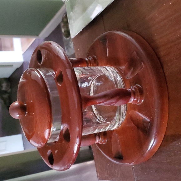 Other | Vintage Pipe And Humidor Stand | Poshmark